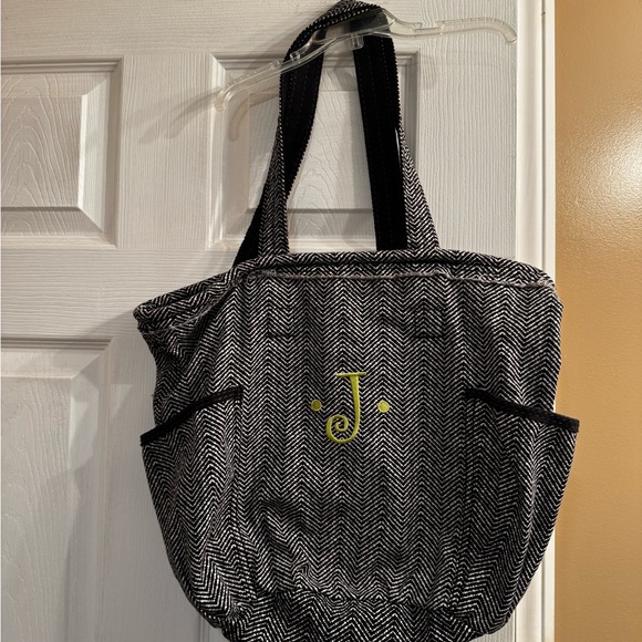 thirty-one | Bags | Thirty One Embroidered Letter J Tote Bag | Poshmark